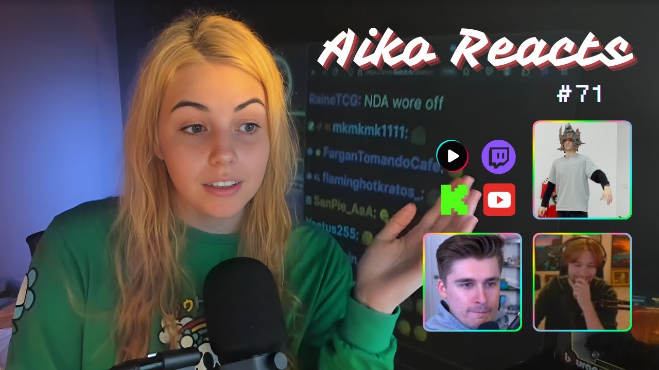 Aiko Cries Laughing At Funny Twitch Clips | #71 | - YouTube