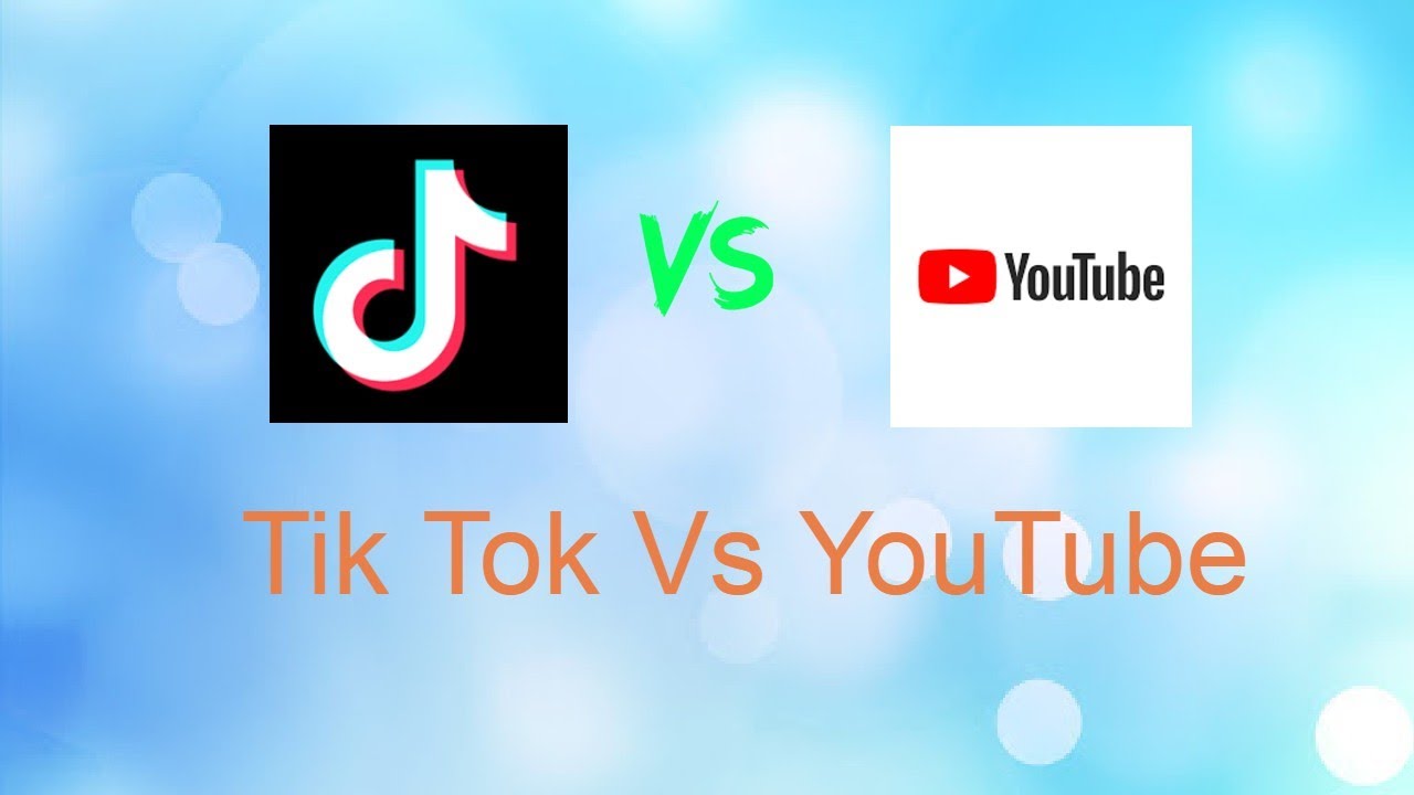 tik tok Vs Youtube - YouTube