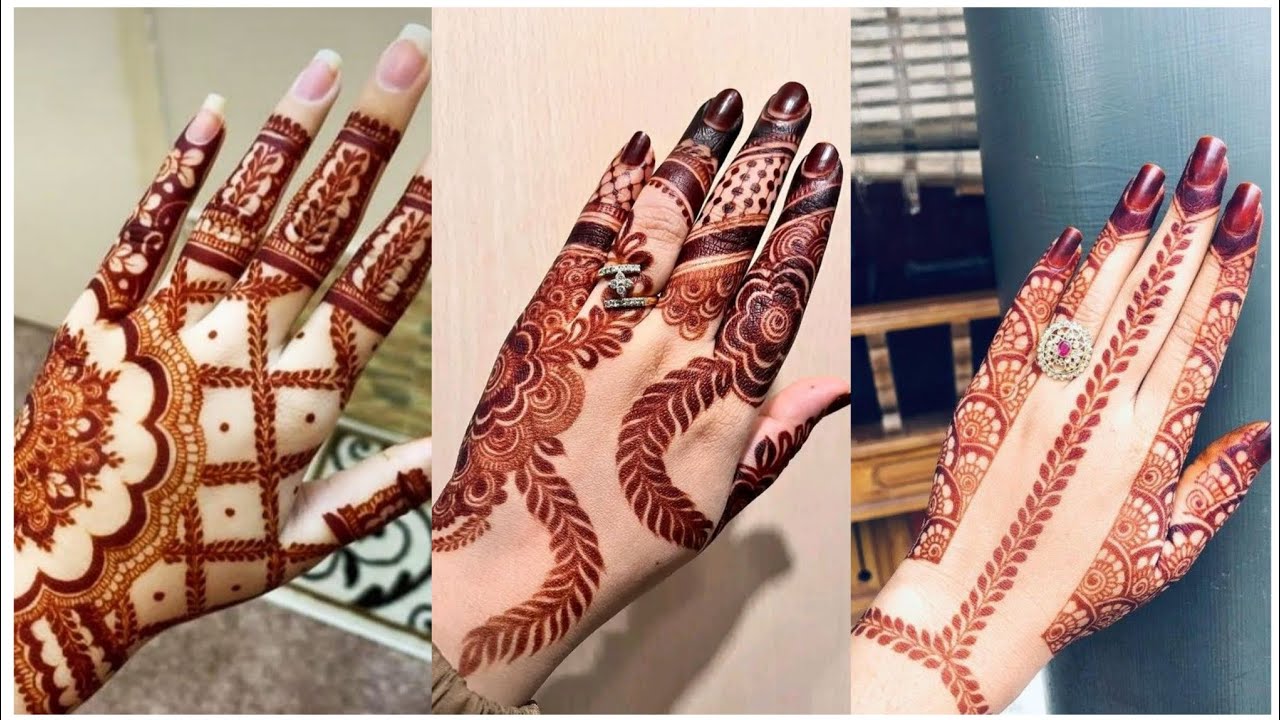 latest new mehndi designs ideas 2024 / stylish and trendy mehndi ...