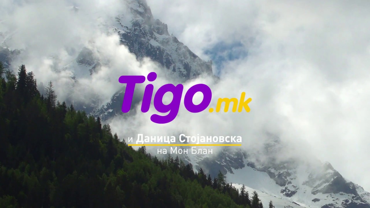 Tigo.mk е достапен и на Мон Блан! - YouTube