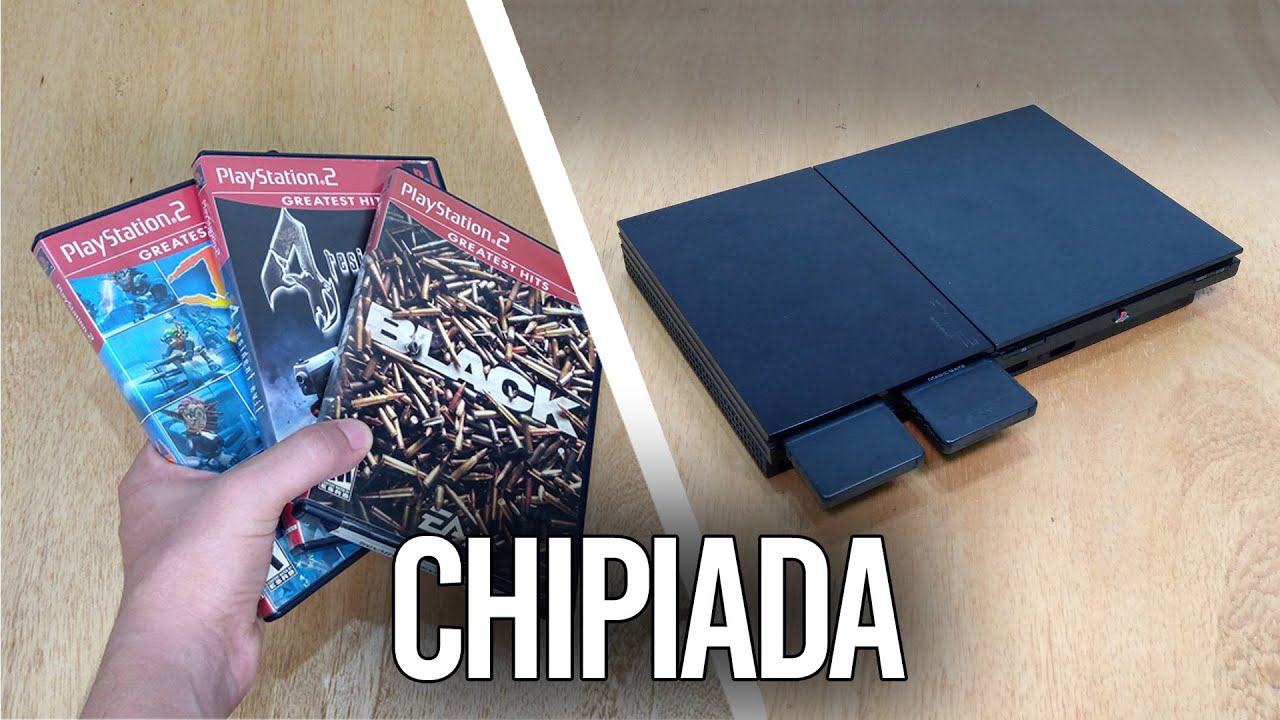 Mi PS2 chipeada y yo!!! - YouTube