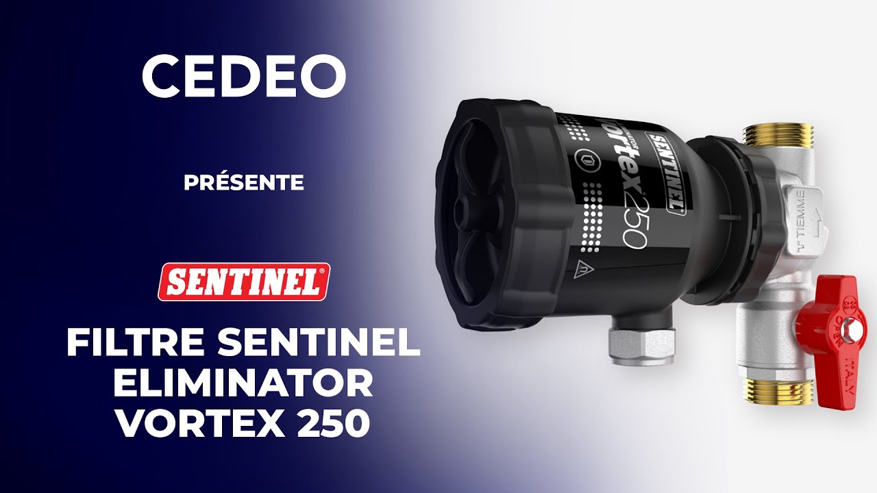 CEDEO présente le filtre Sentinel Eliminator VORTEX 250 - YouTube