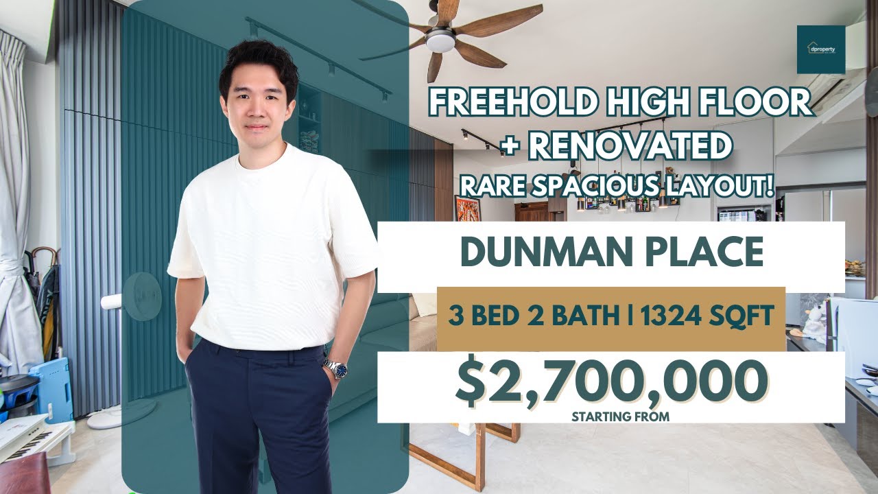 CONDO | Dunman Place Freehold 3 Bedroom 1324sqft | $2.7m - YouTube