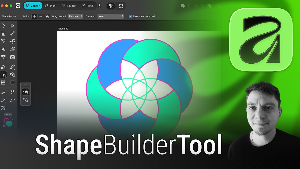 Master the Shape Builder Tool in Affinity 3.0 (Design Faster!) - YouTube