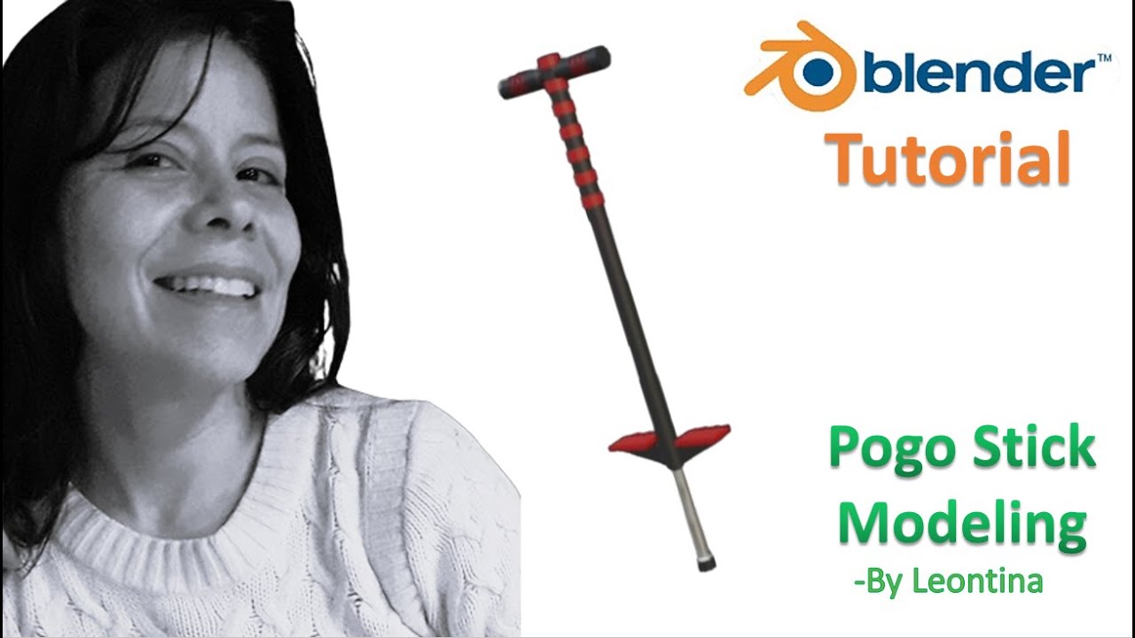 Blender Tutorial : How to do Pogo Stick Modeling | By Leontina | HW Blue - YouTube