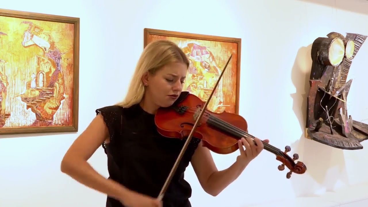 Sofia Levchenko | Jakhongir Shukur | Khikayat for violin solo - YouTube
