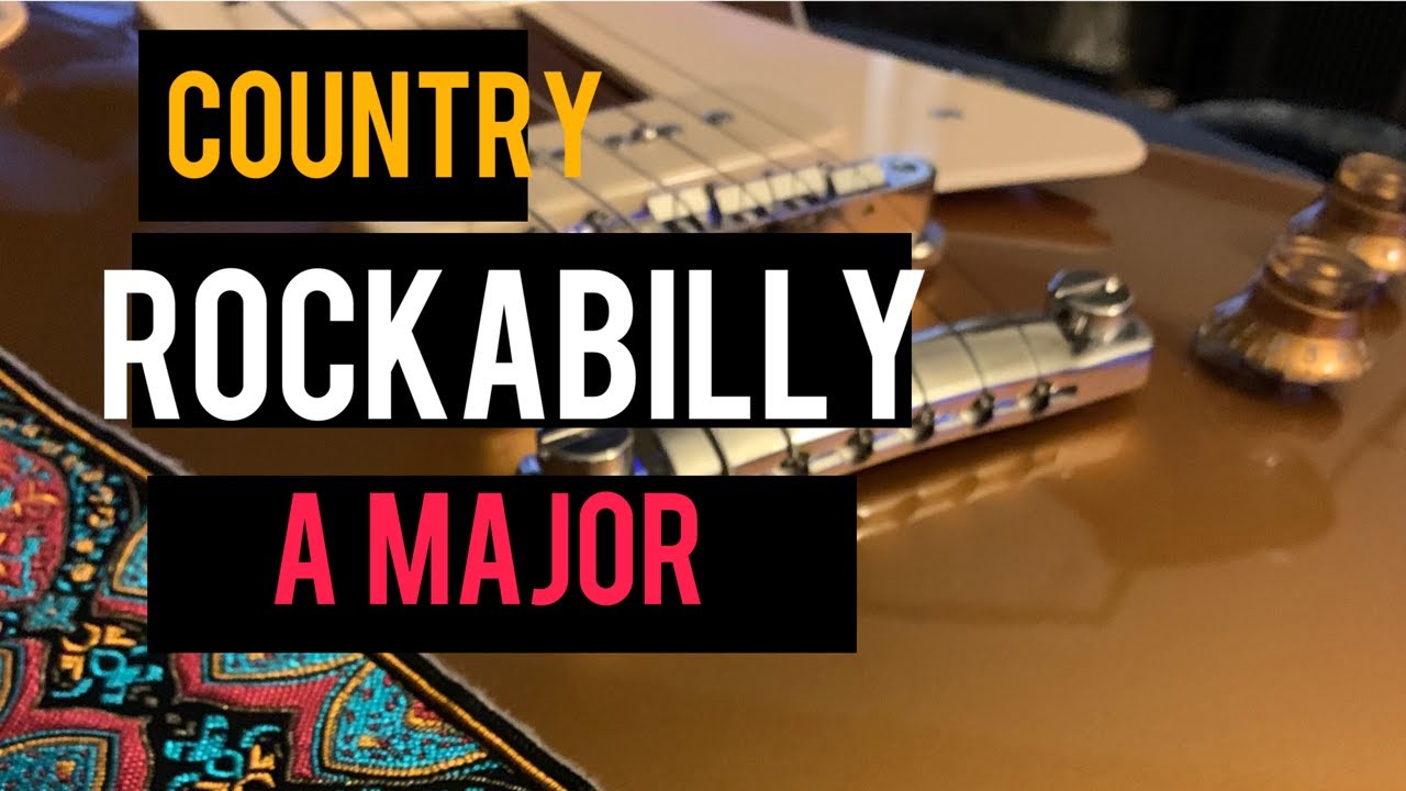 Practice Your Guitar Solos| Backing Track | A Major | P90 Pickups - YouTube