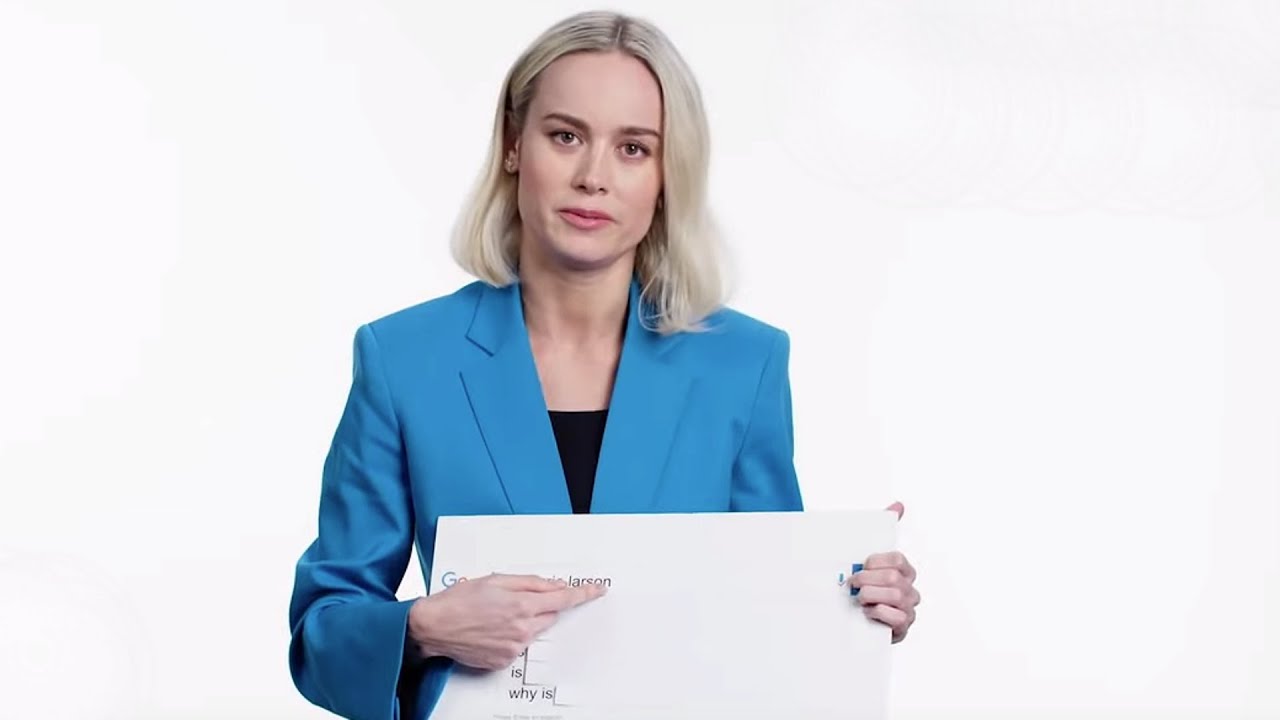 Brie Larson Wired Autocomplete Interview — Watch a Clip in Our List of ...