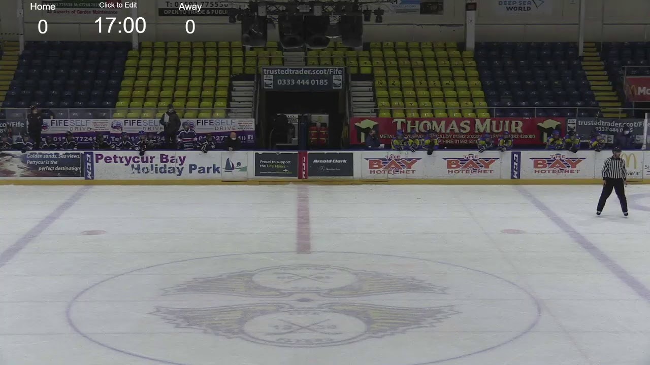 Fife Falcons VS Dundee Stars U18 - YouTube