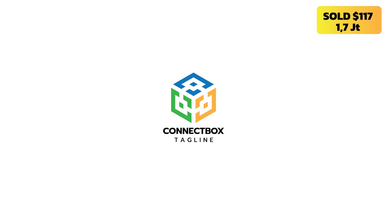 Adobe Illustrator - Tutorial Mendesain Logo : CONNECTBOX - YouTube