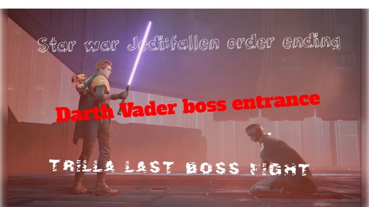 STAR WARS Jedi: Fallen Order ending and last boss fight - YouTube