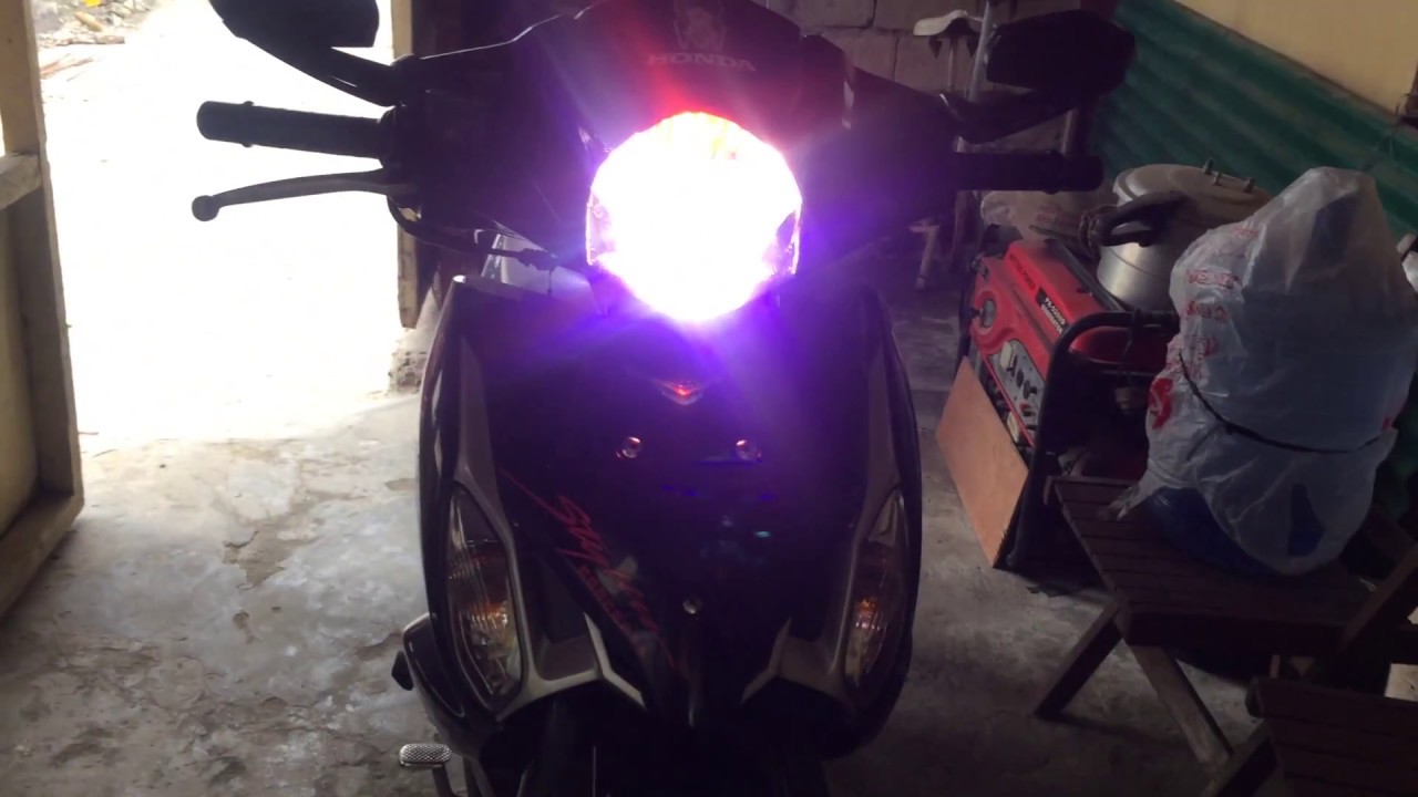 Wave 125 Alpha Gilas with Park Light/Led Head Lamp with auto-fan - YouTube