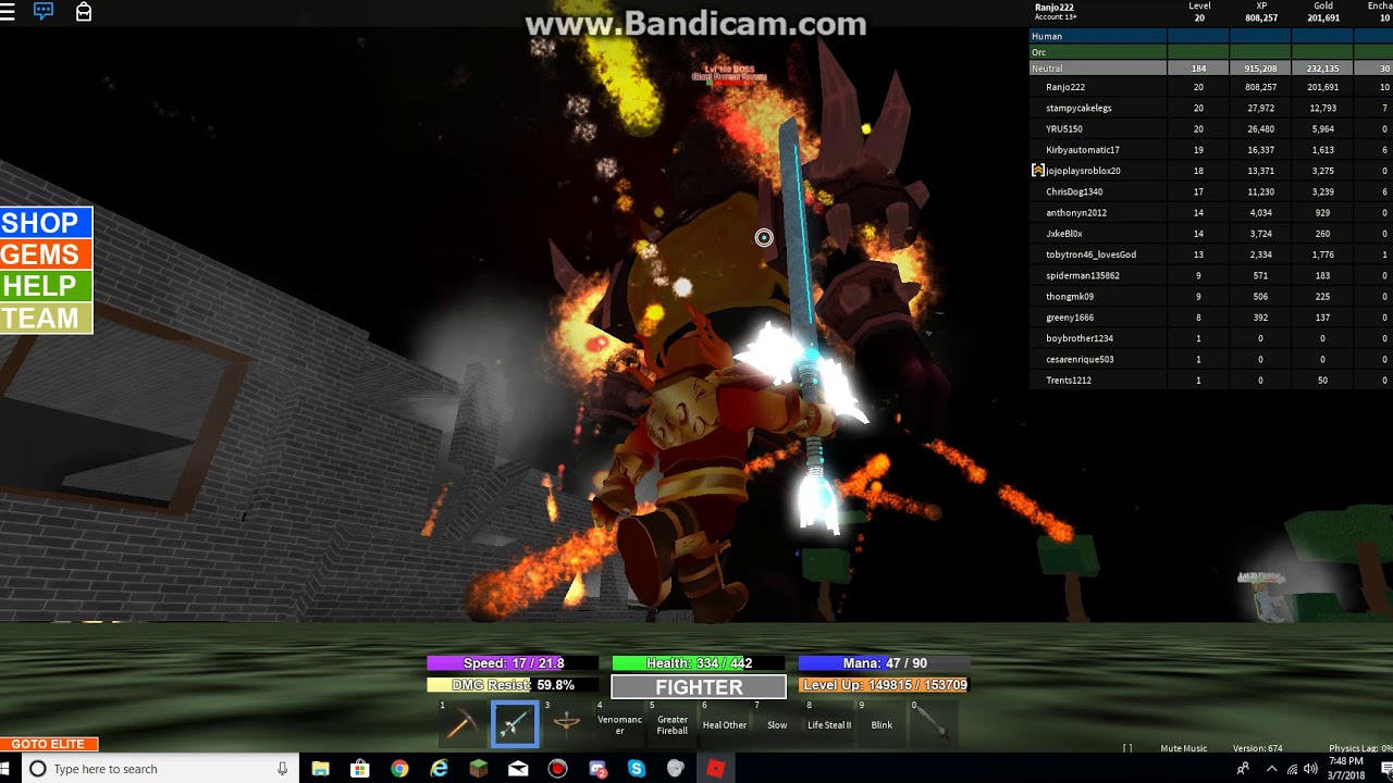 Roblox Field Of Battle: Got another legendary mithril - YouTube