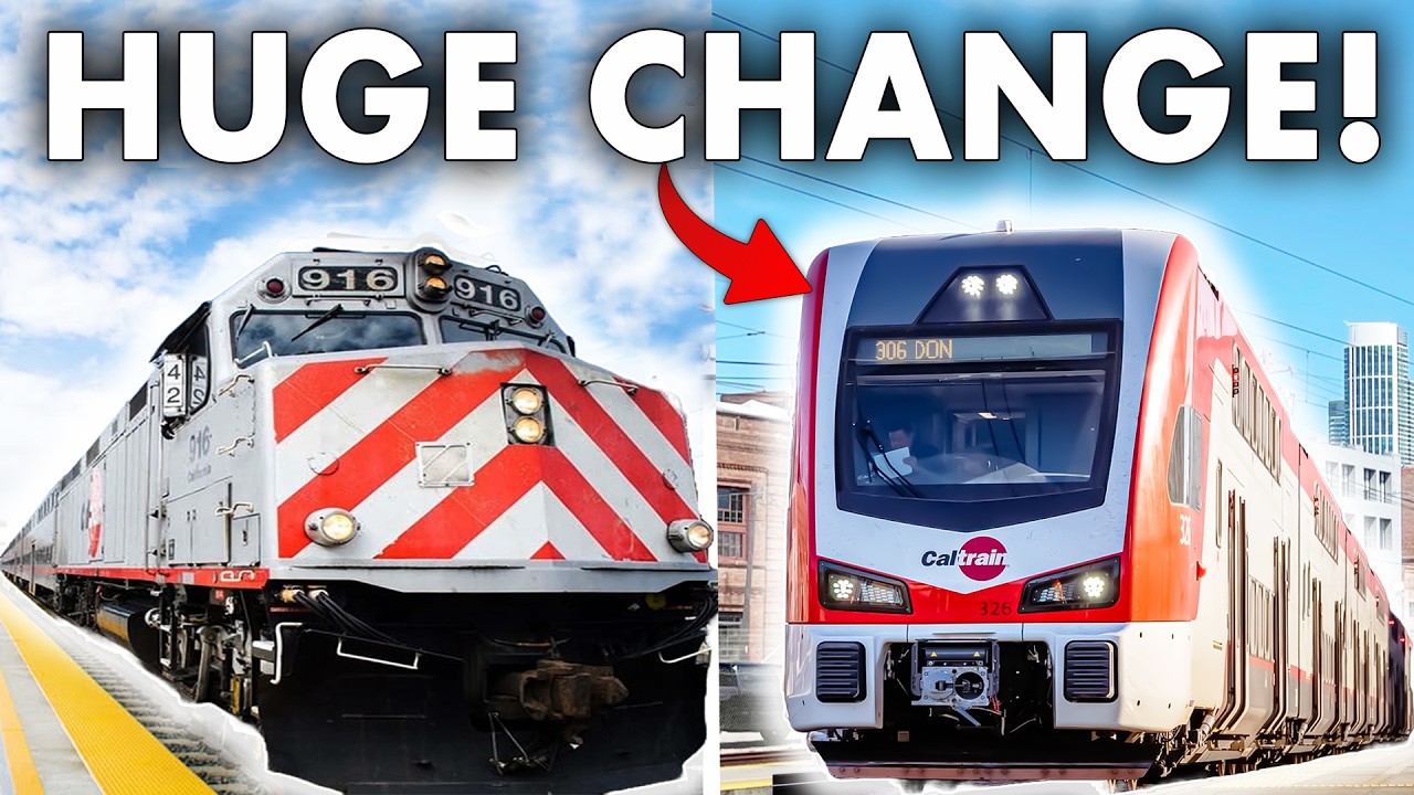Caltrain’s Electric Trains are Making a HUGE Comeback & Change ...