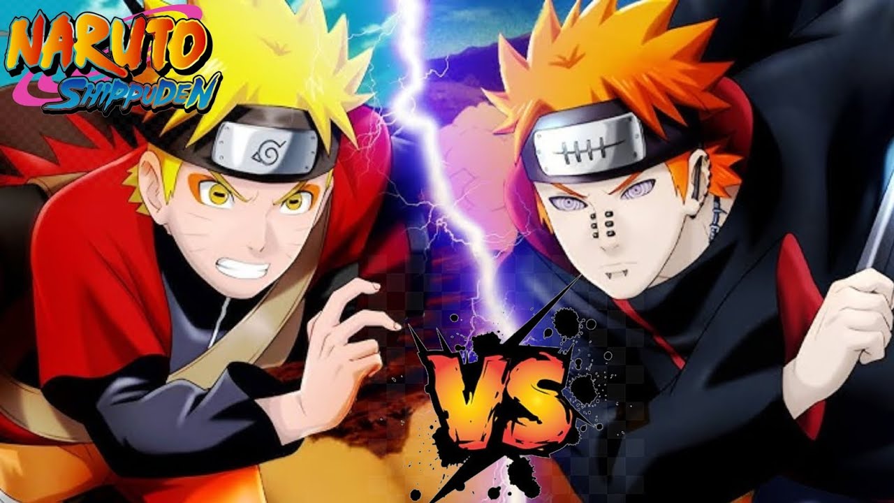 Naruto (Nine Tails) Vs Pain Round 2 | Naruto Shippuden Fight Scene in ...