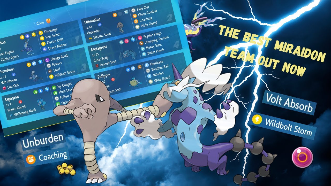 VOLT ABSORB THUNDURUS & UNBURDEN HITMONLEE ARE MIRAIDONS BFFS - Pokemon ...