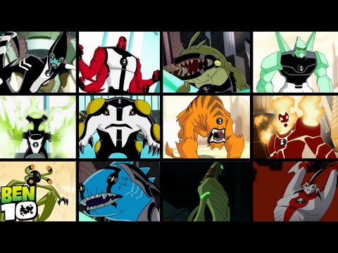EVERY BEN 10K TRANSFORMATIONS IN CLASSIC SERIES | BEN 10 - YouTube