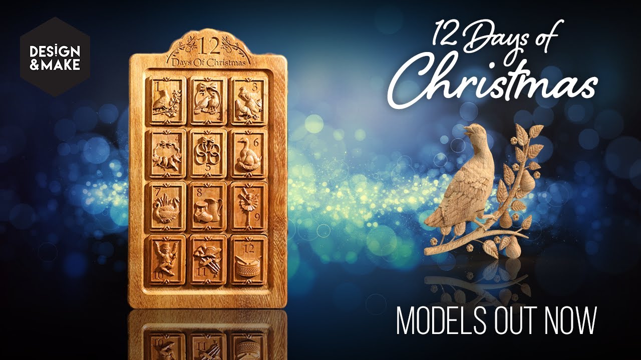Creating 12 Days of Christmas Countdown Frame | Getting You Started ...