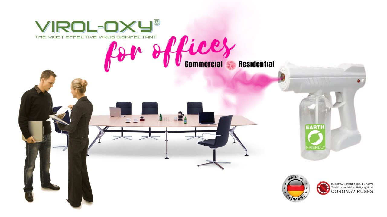 Virol-Oxy Demo | How To Use Virol-Oxy with a Disinfectant Atomizer for ...