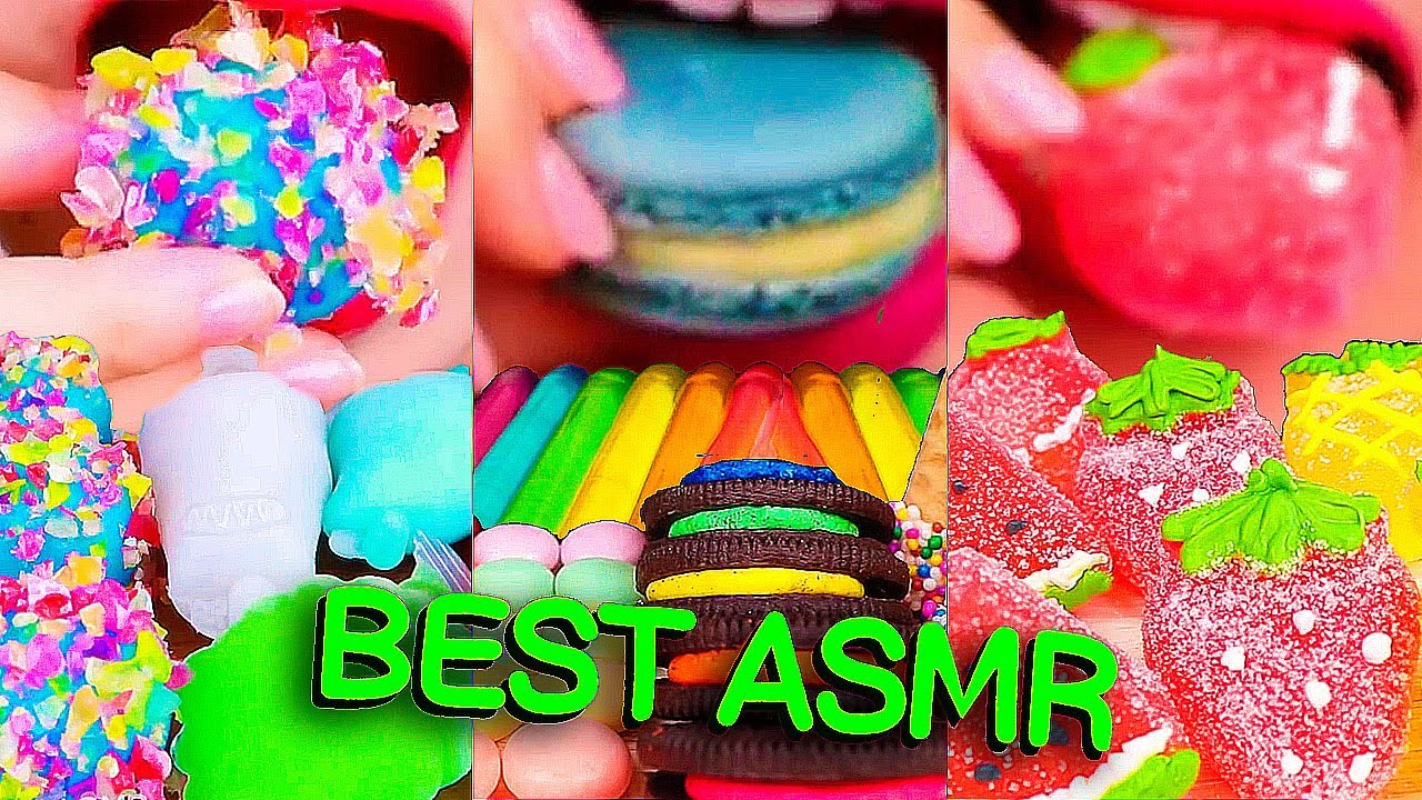 Best of Asmr eating compilation - HunniBee, Jane, Kim and Liz, Abbey ...