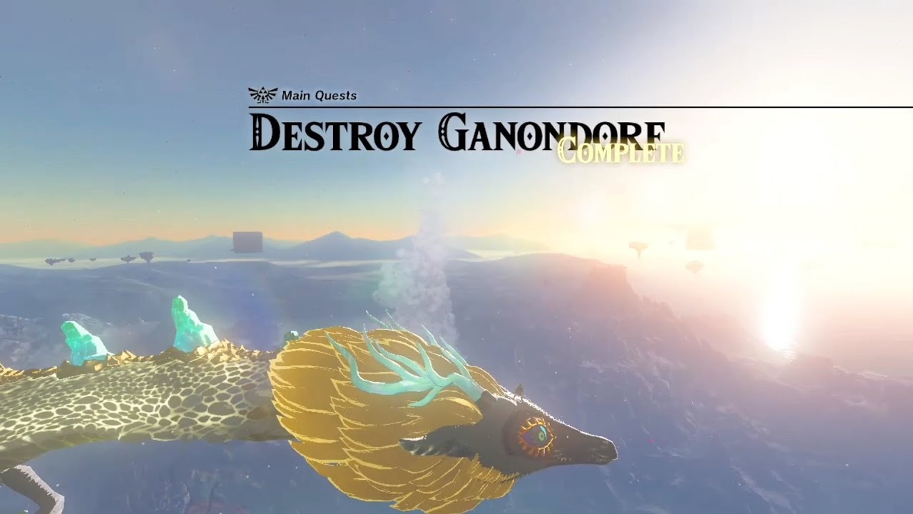 The Legend of Zelda: TOTK - Demon Dragon: Destroy Ganondore (COMPLETE ...