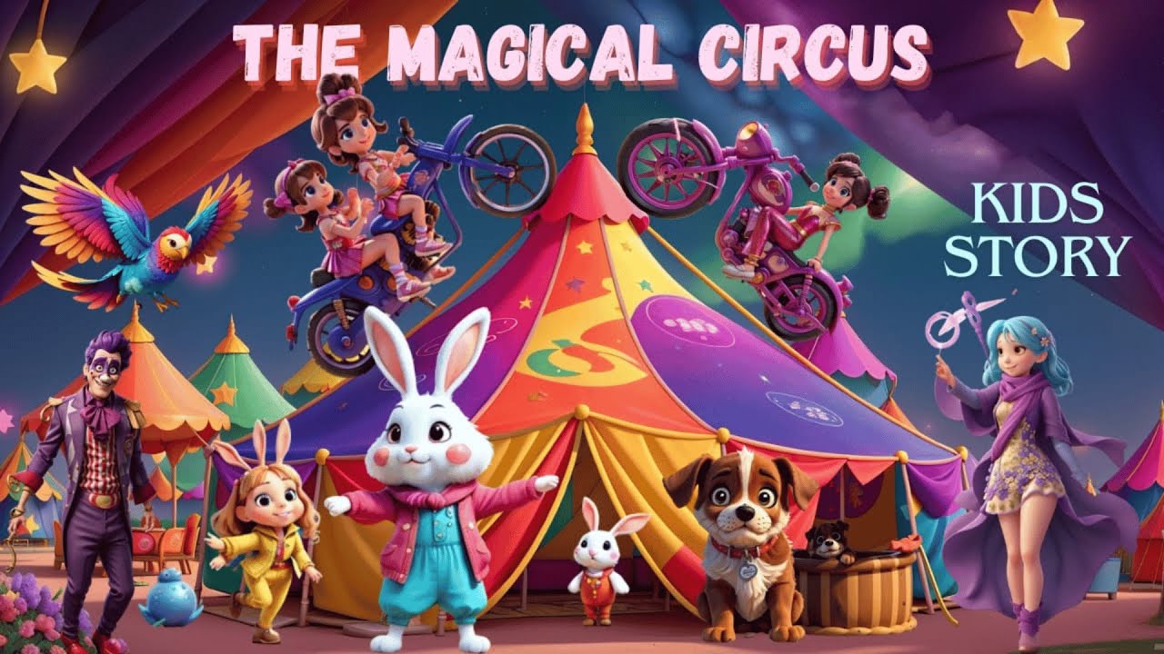 The Magical Circus | M&P Wonder Tales | #circus #cartoon #story #anime ...