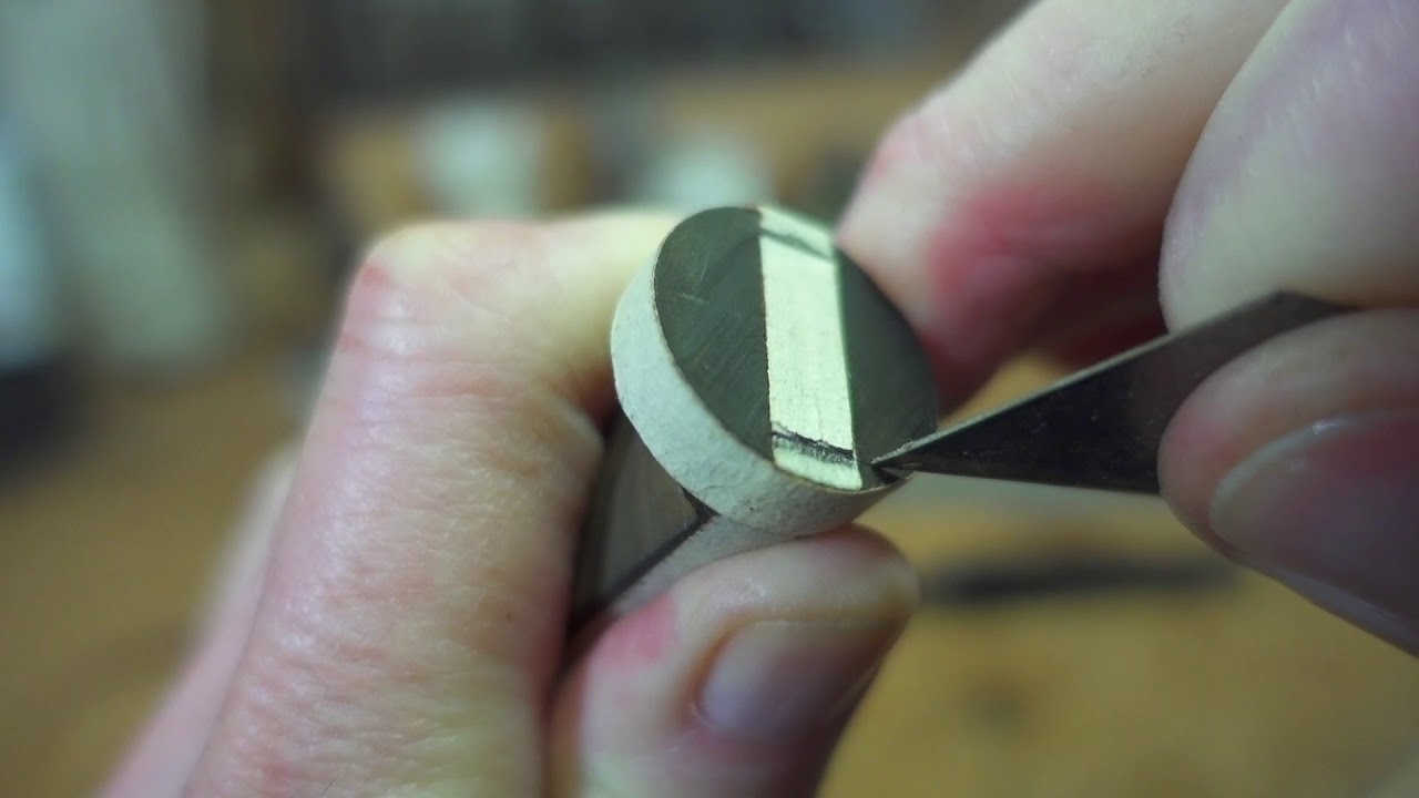 Making a Faceted Stem from Vulcanite Rod Stock PART 9 -- Rough shaping ...