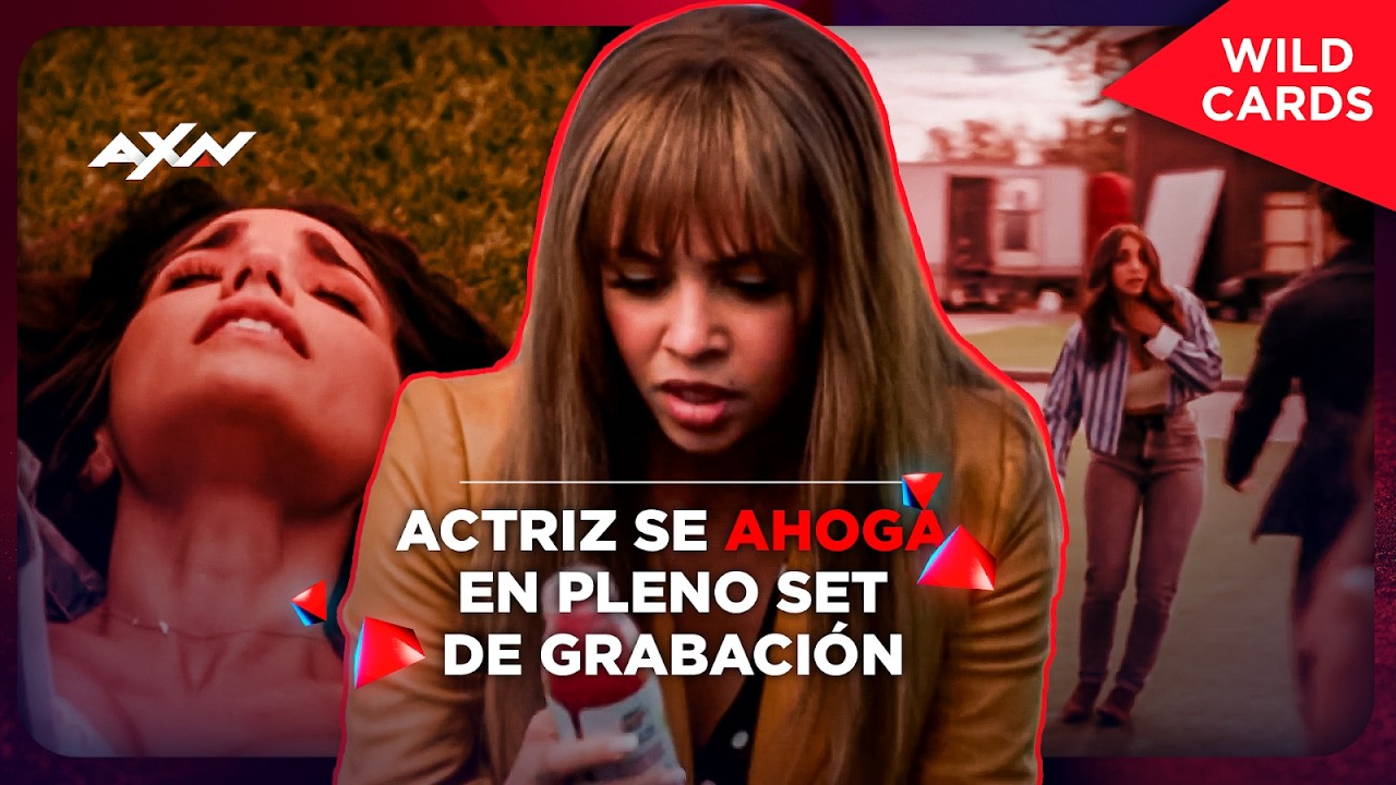 Actriz se ahoga en pleno set de grabación | Wild Cards | AXN ...