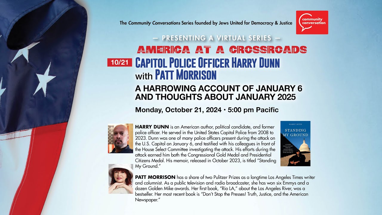 Harry Dunn with Patt Morrison | America at a Crossroads - YouTube