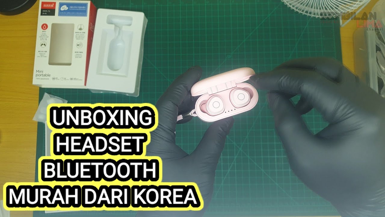 UNBOXING HEADSET BLUETOOTH MURAH DARI KOREA ... - YouTube