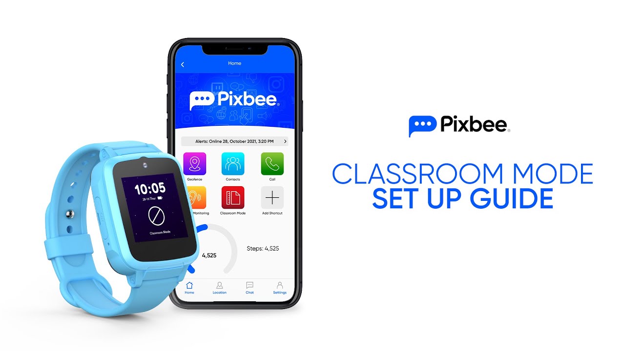 Pixbee - Classroom Mode Set Up Guide - YouTube