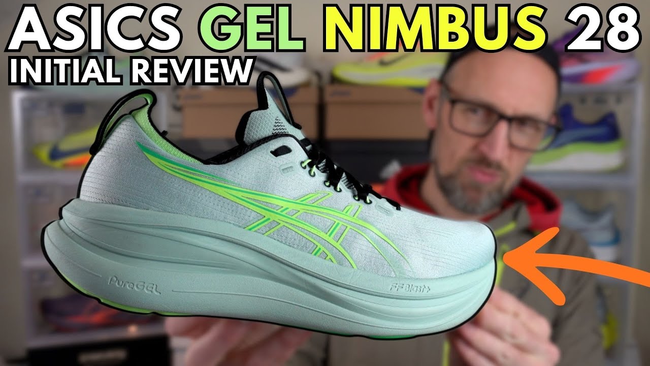 ASICS GEL NIMBUS 28 - The NIMBUS is now NIMBLE - HUGE WEIGHT REDUCTION ...