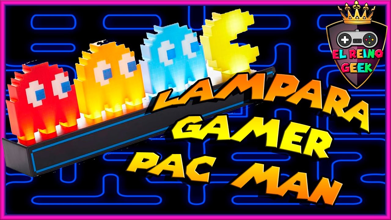 Lampara Gamer de Pac Man || Aliexpress || Unboxing y Review en Español ...