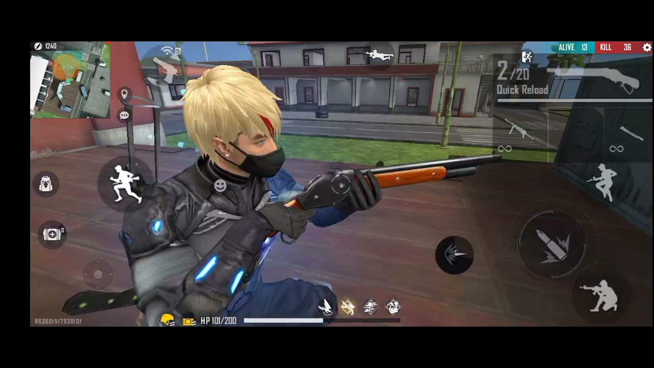 Just a normal gameplay // BALANCING FREE FIRE😎😎 - YouTube