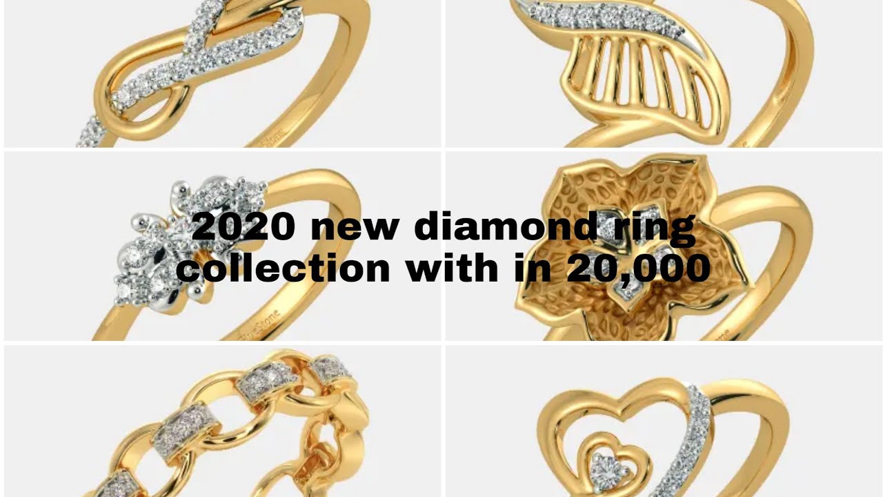 2020 new diamond ring collection wit in rs 20,000/neengalum vangalam ...