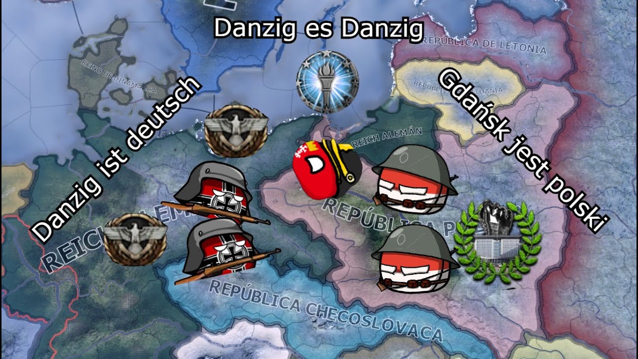 ¿Polaco, Aleman, o independiente? - Danzig HOI4 A-Z - #hoi4 - YouTube