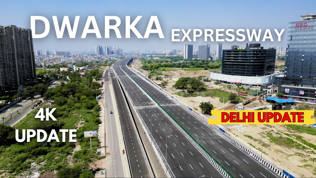 Dwarka Expressway Delhi Update | #rslive | 4K - YouTube