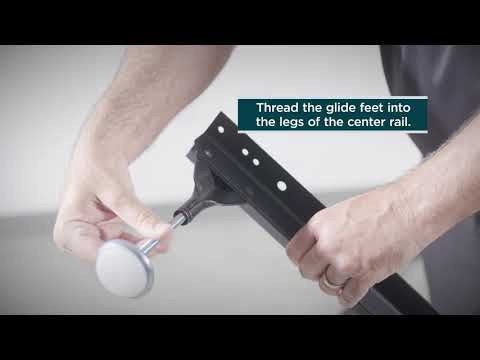Rize 756-QK Bed Rails Set Assembly - YouTube