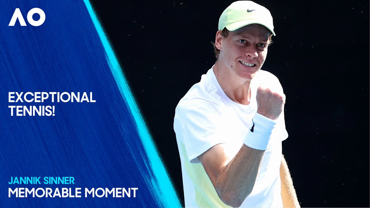 Out Of This World Tennis from Jannik Sinner | Australian Open 2025 ...