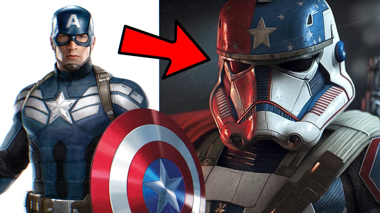 AVENGERS but STORMTROOPER-VENGERS 💥 Marvel & DC - YouTube