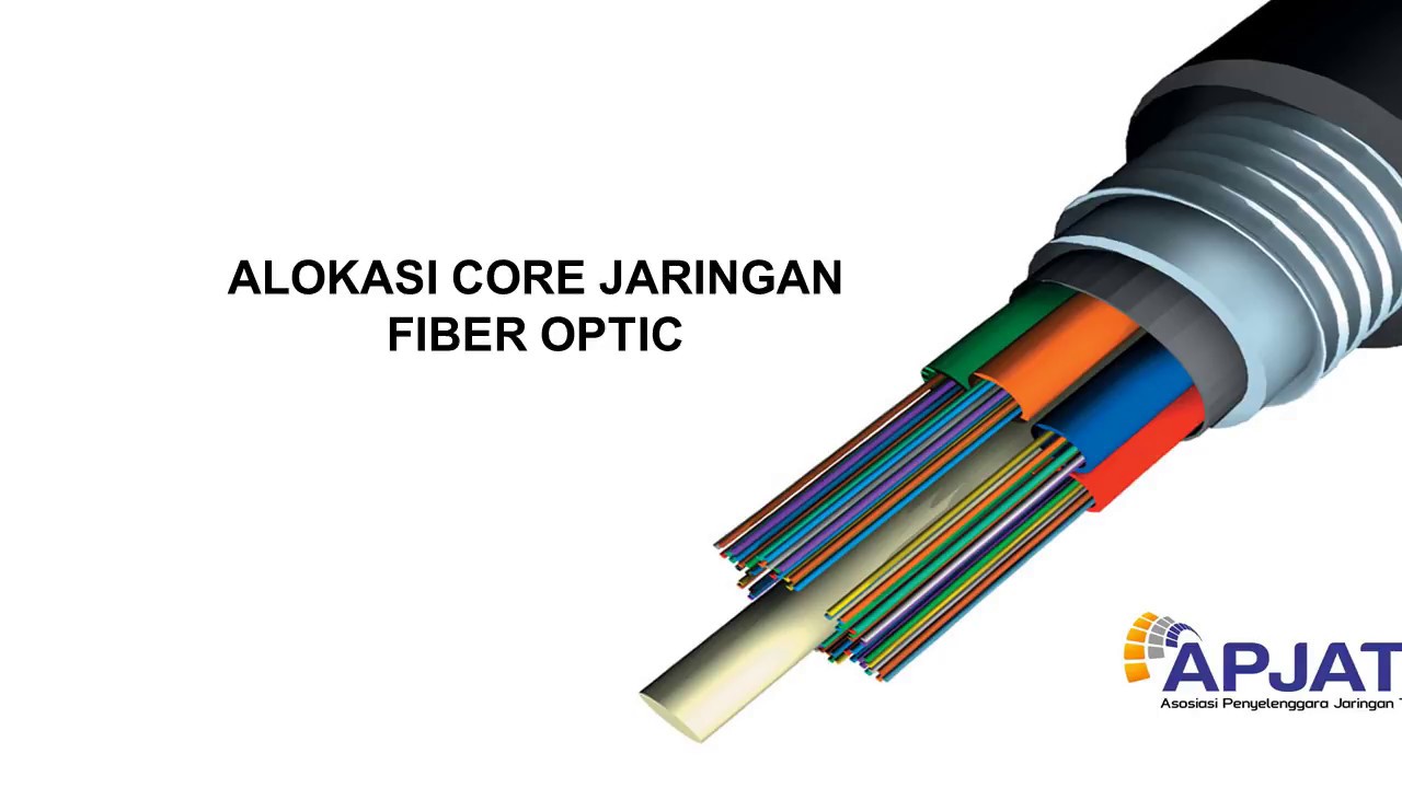 Alokasi Core Jaringan Fiber Optik, Kode Warna dan Rumus Core - YouTube