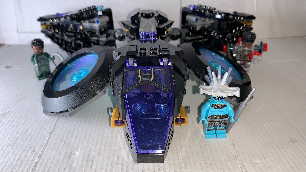 LEGO 76211 black panther wakanda forever build and review - YouTube