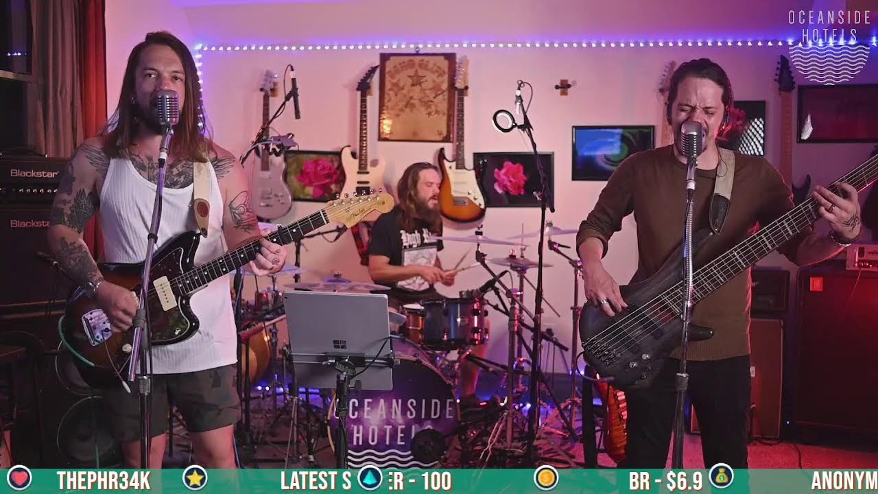 Oceanside Hotels is here! Live Rock Band Streaming cover songs music ...