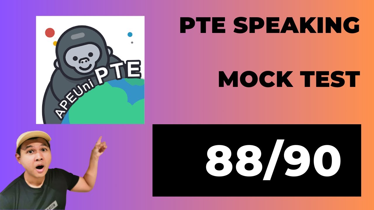 PTE Speaking 88/90!!! How?😉APEUNI Speaking Mock Test 32B - YouTube