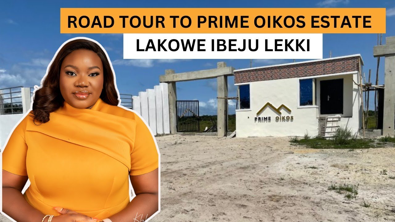 Land for Sale in Lakowe Ibeju lekki | Road Map to Prime Oikos Estate ...