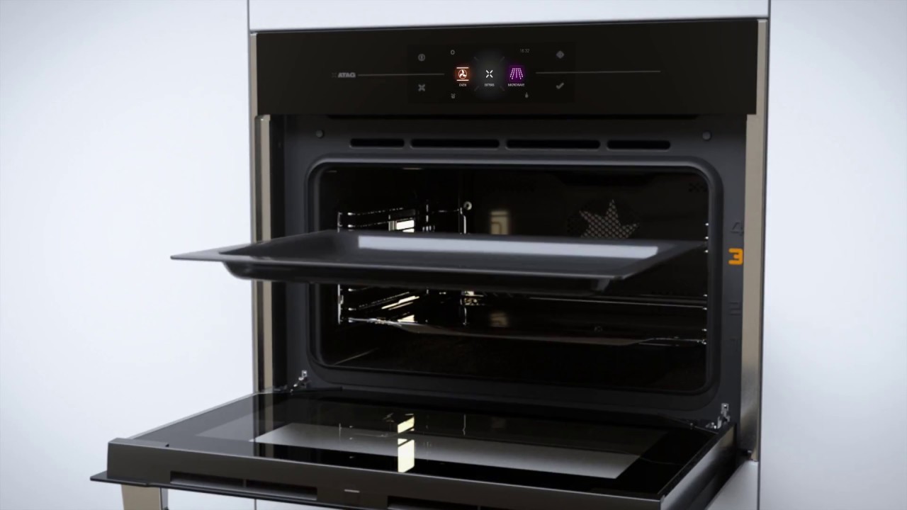 Bakken en stomen op meerdere niveaus in een MAGNA oven met ...