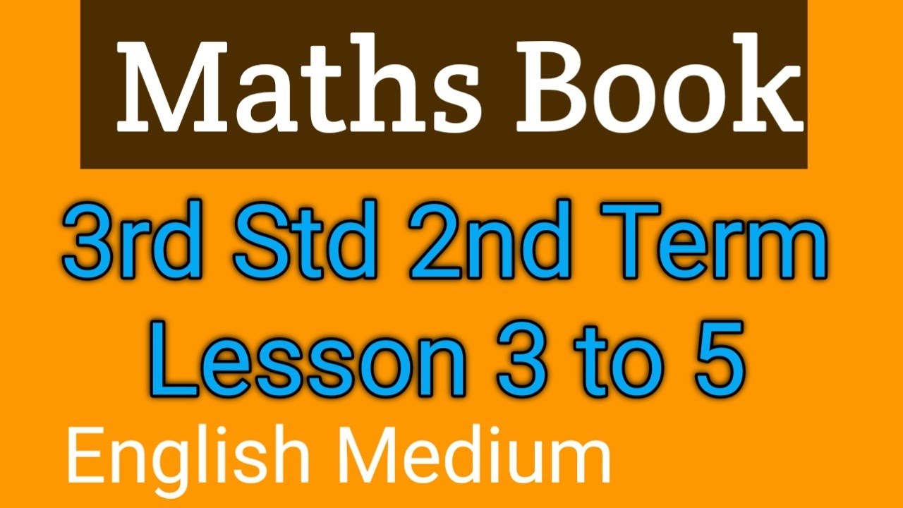 Maths Book 3rd Standard 2nd Term - Part 2 - YouTube