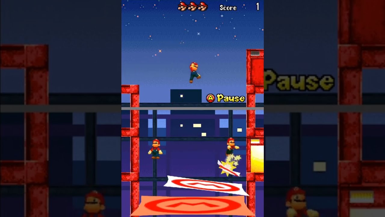 Trampoline Time Minigame! | New Super Mario Bros. - YouTube