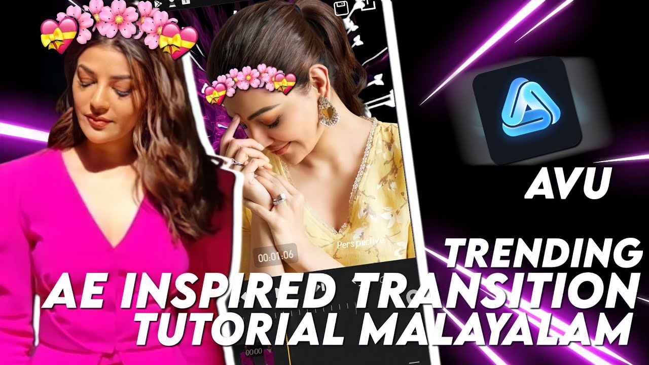 Trending Ae Inspired Transition Tutorial Malayalam || Avu Editor 🔥🔥 ...