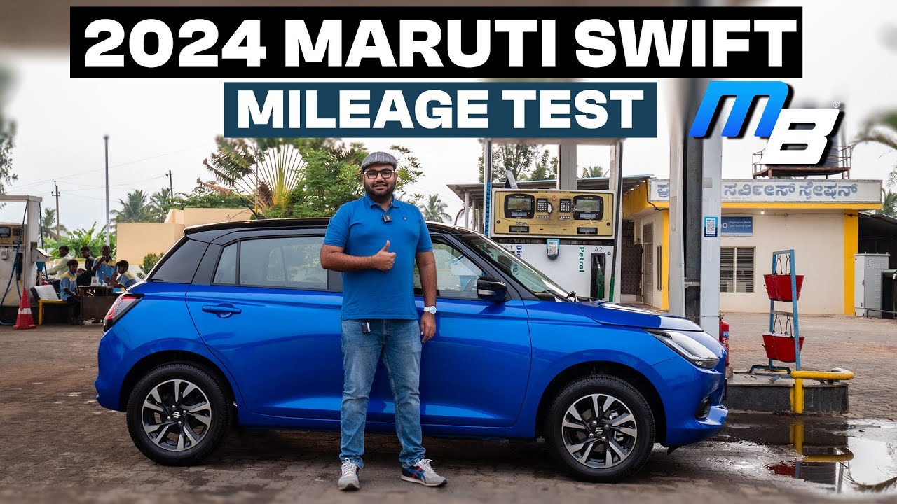 2024 Maruti Swift MT - 200 KMs Mileage Test | ⁠@MotorBeam - YouTube